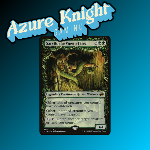 MTG - Saryth, the Viper's Fang (304) Showcase - Innistrad: Midnight ...