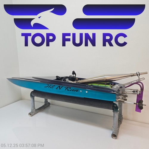 Outlaw RC 40" Zenoah RC Gas Engine, Custom Tuned Pipe, Custom Painted ...