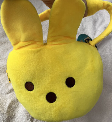 Flipeez Yellow Peeps Holiday Treat Basket Halloween Easter with Moving ...