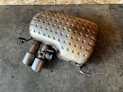 BMW 2010-2015 E84 X1 REAR SECTION EXHAUST MUFFLER BARREL SILENCER OEM ...