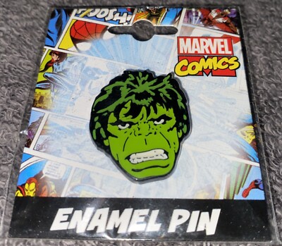 Marvel Comics Incredible Hulk Logo Enamel Pin New 2018 51035MV | eBay
