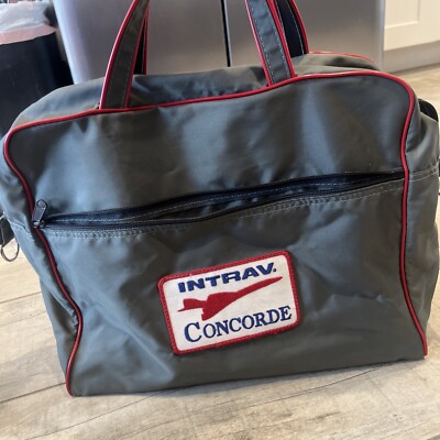 Intrav Concorde Patch Supersonic Concorde Aircraft Carry On Shoulder ...