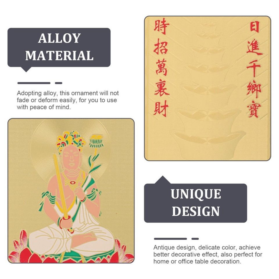 Protection Good Luck Card Chinese Elements Blessing Cards | eBay UK
