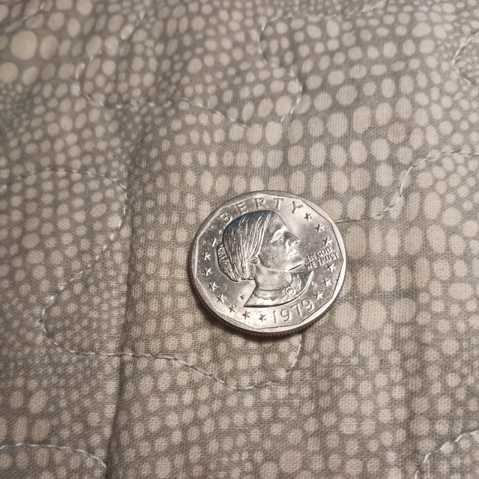 RARE 1979 Susan B Anthony Liberty P (FG - Frank Gasparro) ONE S DOLLAR ...