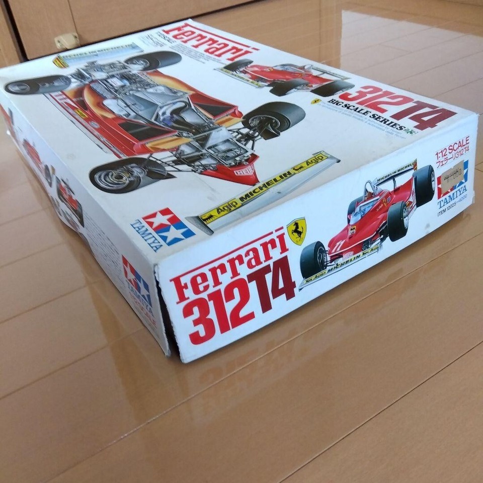 Tamiya 1/12 Big Scale Series NO.23 Ferrari 312T4 Model Kit Tamiya 1/12 ...