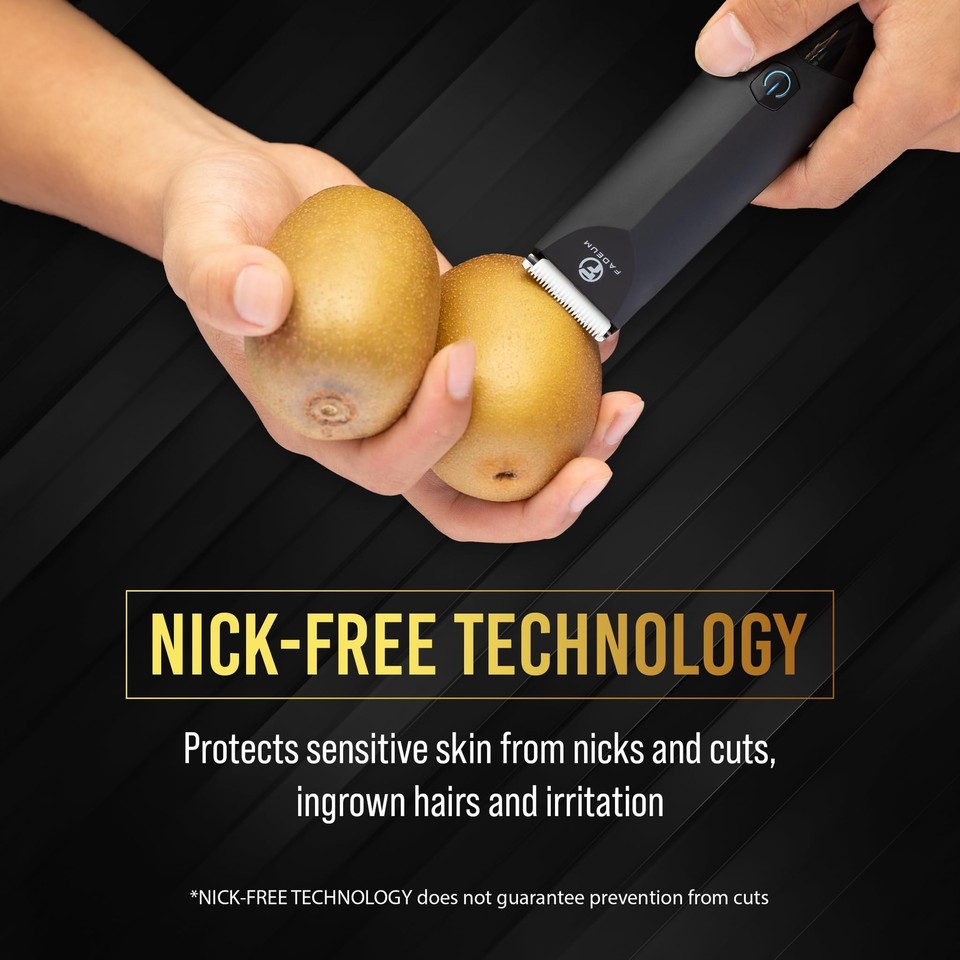 FADEUM Manscape Ball Trimmer for Men - Ball Shaver for Men Men's Groin ...