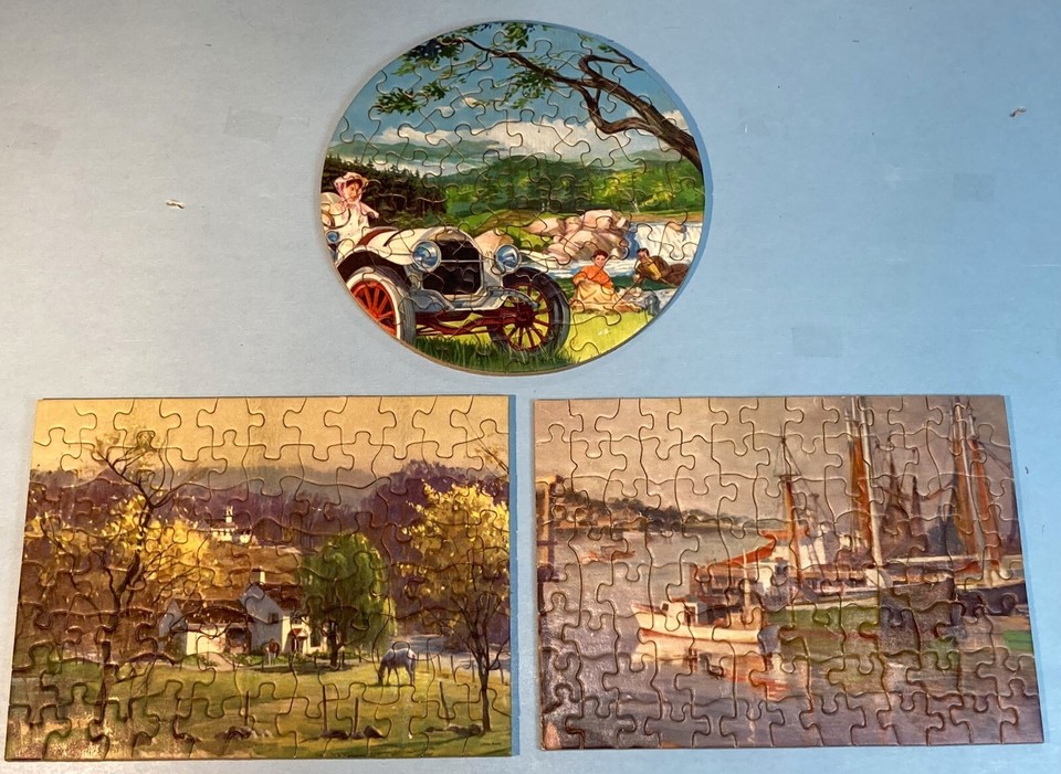 Vintage Mini TUCO and Jaymar Puzzles, Artistic (Lot of 3) | eBay