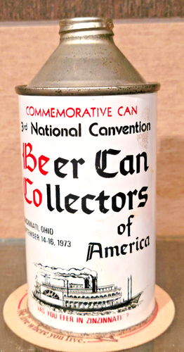 1973 3RD NATIONAL BCCA CANVENTION CONE TOP BEER CAN CINCINNATI OHIO | eBay
