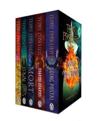 Terry Pratchett Discworld Novels Series 5 Books Collection Box | Terry ...