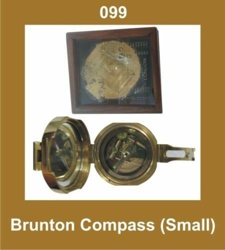 New Brunton Compass Small Nautical Outdoor Navigation | eBay