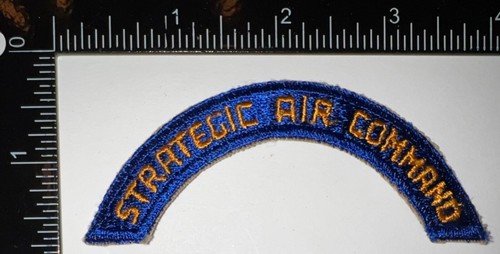 WWII USAAF US AAF Army Air Force Strategic Air Command Arc Tab Patch | eBay