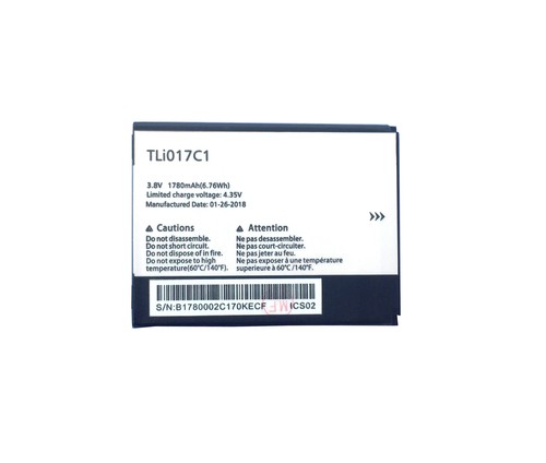For Alcatel One Touch Jitterbug Greatcall Flip Phone Battery TLi017C1 ...