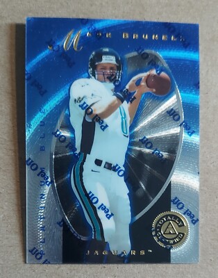 1997 Pinnacle Totally Certified MARK BRUNELL #12 Platinum Blue #/2499 ...