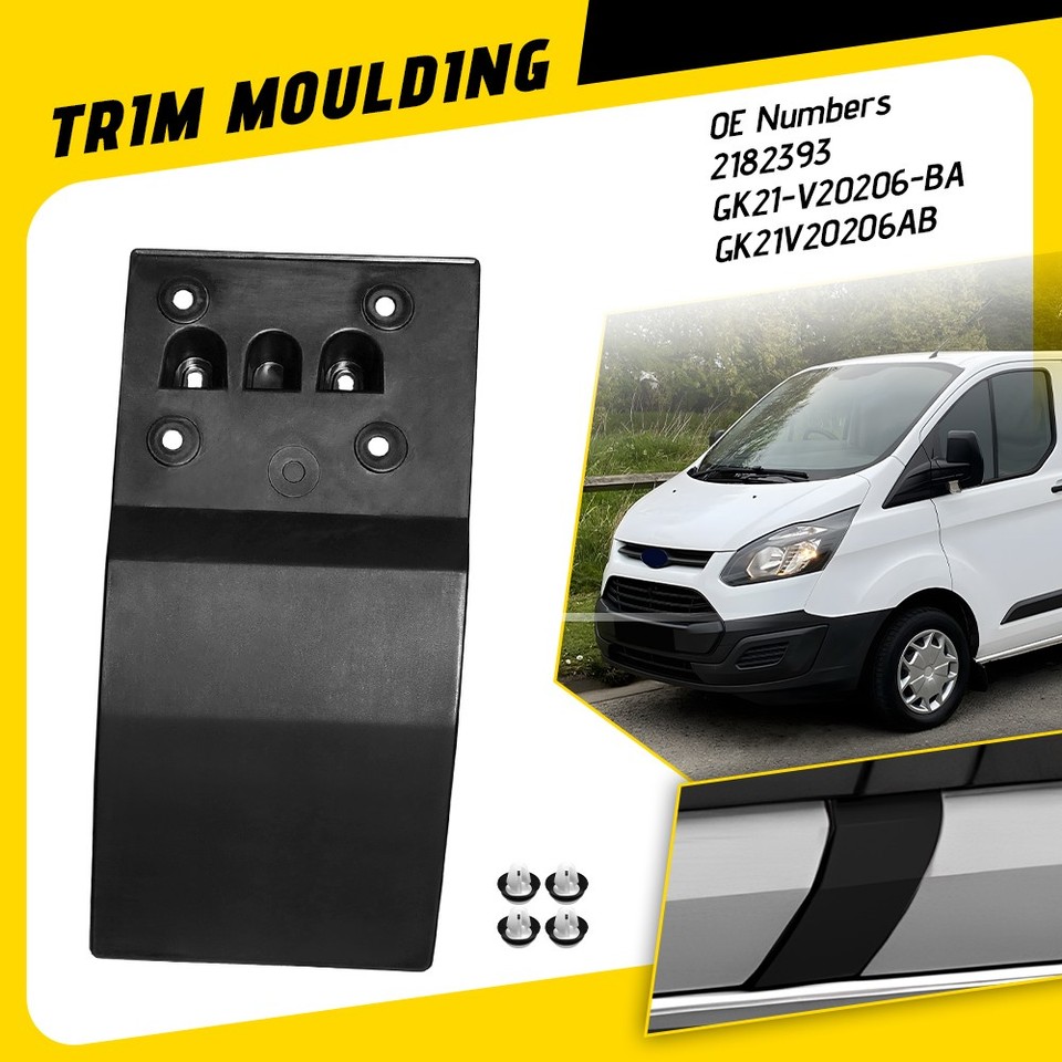For Ford Transit Tourneo Custom N/S Left Lower Moulding Primed 16 ...