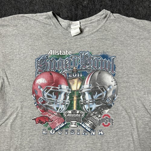 2011 Allstate Sugar Bowl Large T Shirt NCAA Football Ohio State Vs ...