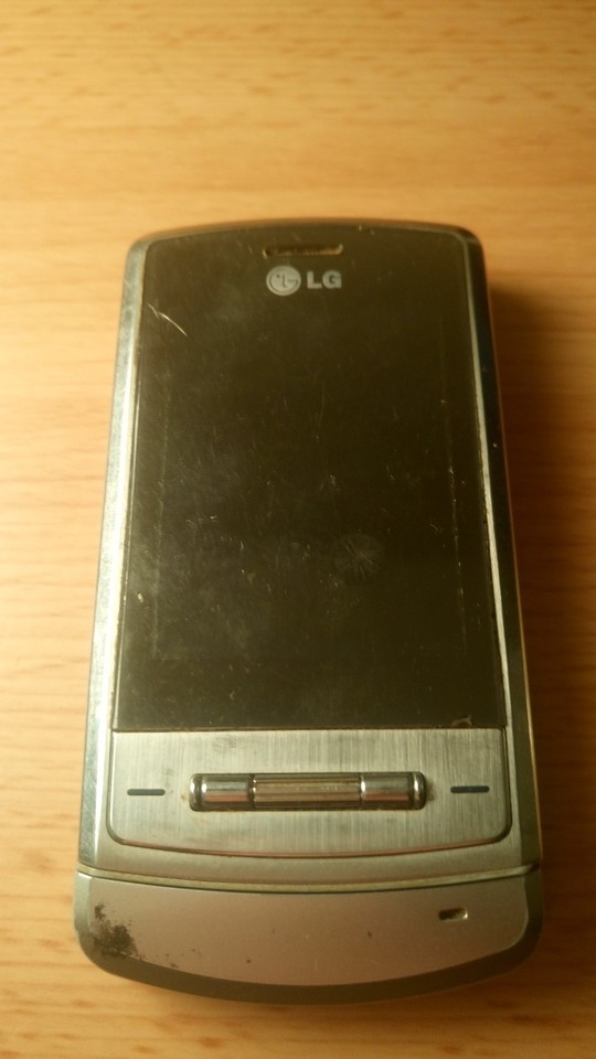 LG Shine KE970 Silver Unlocked Mobile Phone Slide 2MP Digital Camera ...