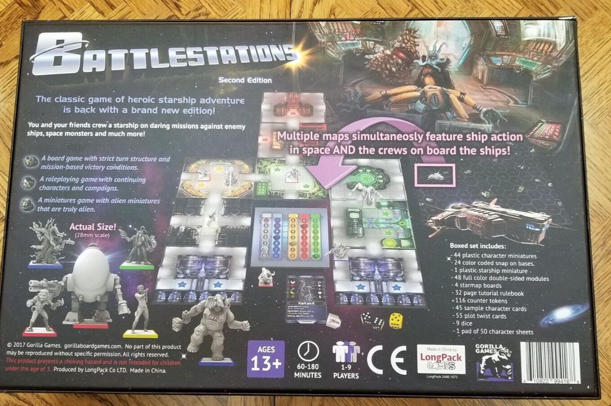 Battlestations Second Edition Kickstarter Board Game On Board Games