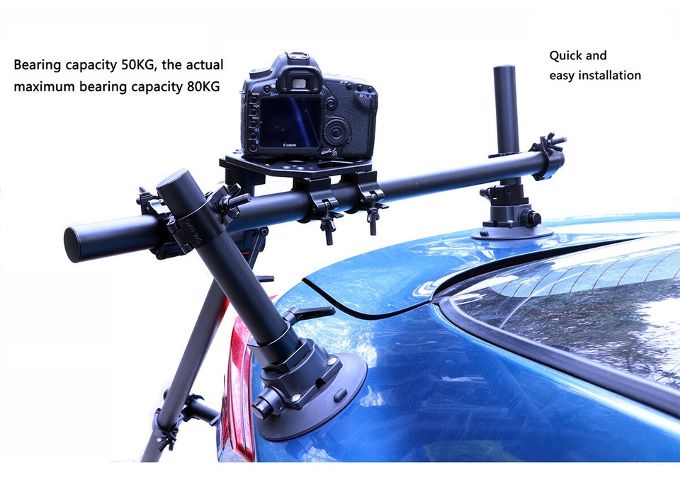 Hongtoo Car Mount Support Rig Suction Rig Shock Absorber Head for ...
