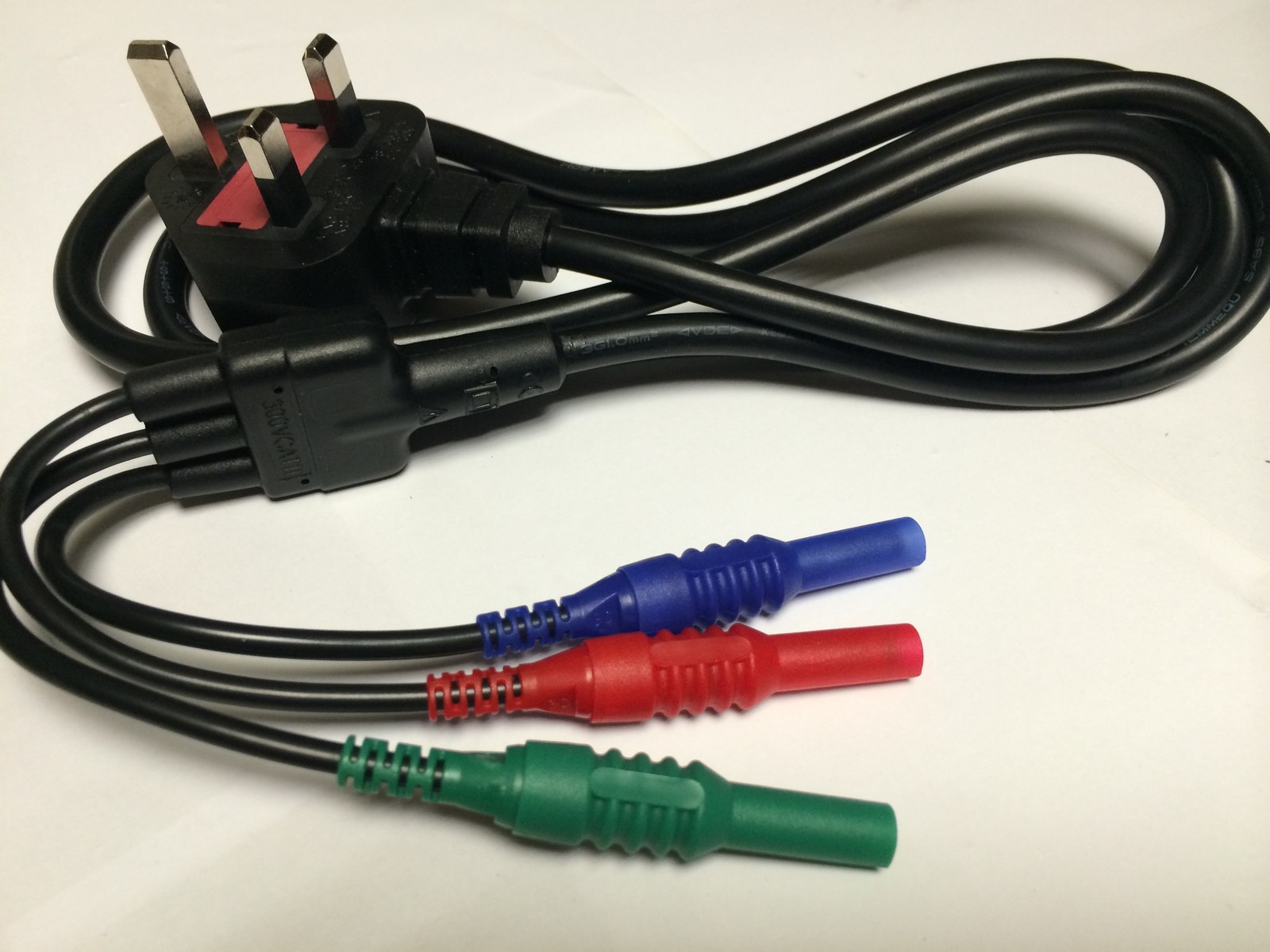 MAINS UK TEST PLUG LEAD FOR MEGGER MFT 1710 1720 1730 JPSS023 | eBay