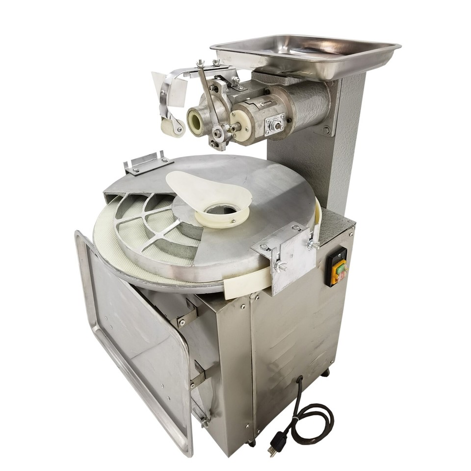 110V 1.5KW 40g-70g Dough Divider and Rounder Machine Dough Ball Forming ...