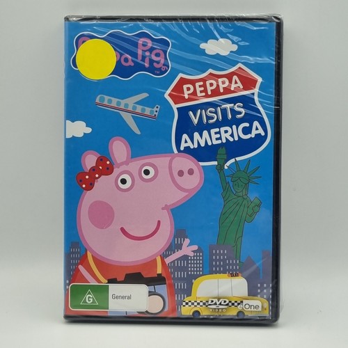 Peppa Pig Peppa Visits America DVD, 2021 Regions 2 4 PAL 12 Episodes ...