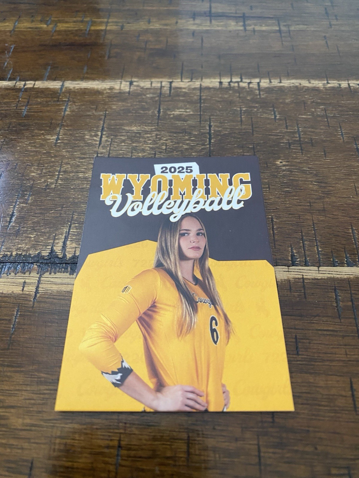 Sarah Holcomb University of Wyoming 2025 Volleyball Pocket Schedule ...