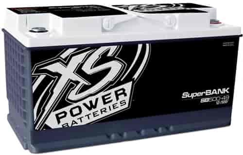 XS Power SB500-49 12 Volt SuperBank Capacitor Group 49 12.0V-16.20V ...