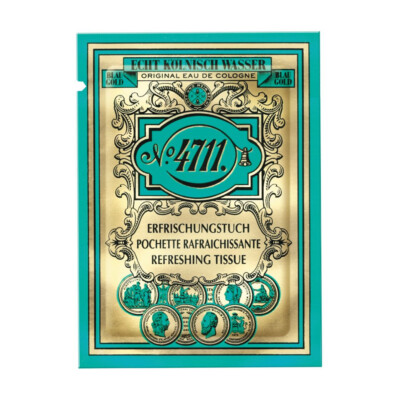 4711 Original Eau De Cologne Refreshing Tissues 10 Pack Box | eBay