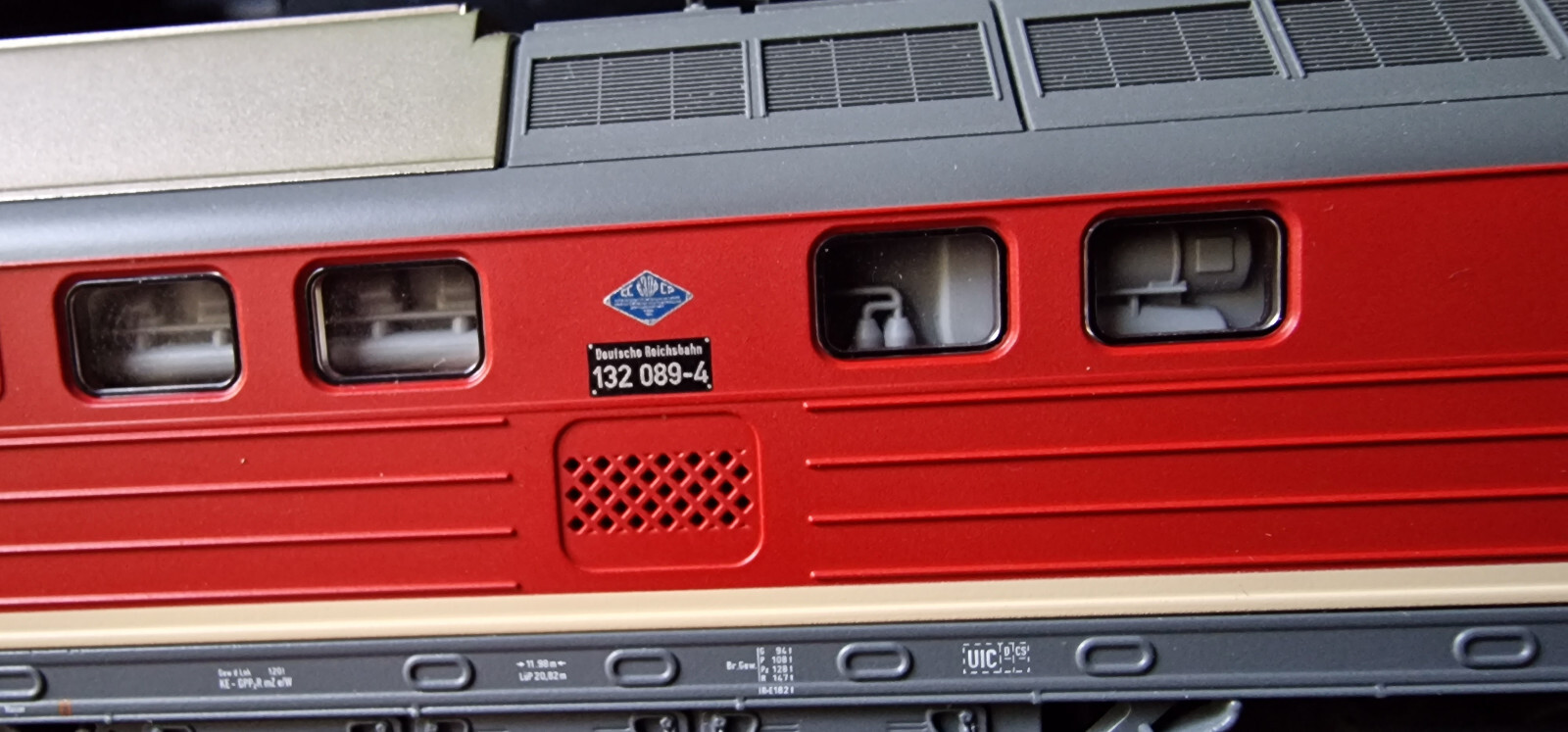 PIKO 52910 H0 Diesellok BR 132 089-4 DR Ep.IV mit schmalen Seitenstreifen neu | eBay