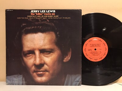 Jerry Lee Lewis The "Killer" Rocks On LP 1972 Mercury SRM 1-637 VG+/EX ...