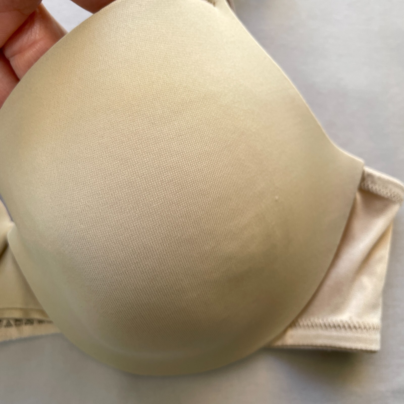 Warners Bra 36B Satin Padded Cups Back Smoothing Full Coverage 01593 | eBay