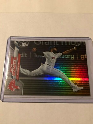 2020 Topps Series 1 Rainbow Foil Jackie Bradley Jr #138 Boston Red Sox ...