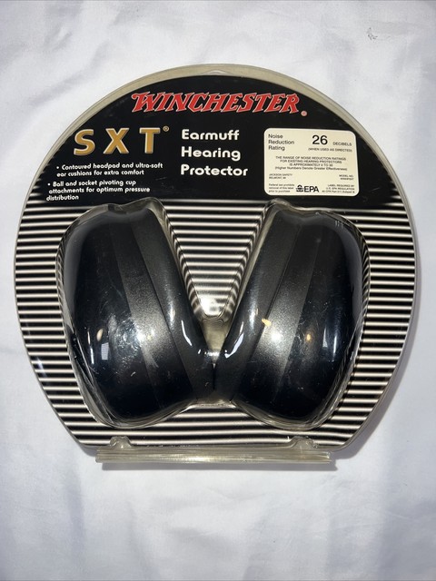 Winchester SXT Black 26 Decibel Earmuff Hearing Protection for sale ...