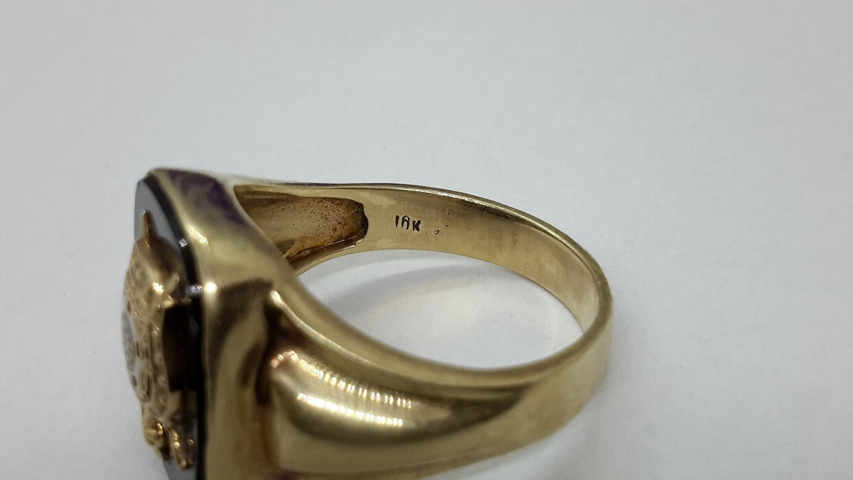 Vintage Mason. Order of DeMolay Ring 10k Yellow Gold Masonic Youth | eBay