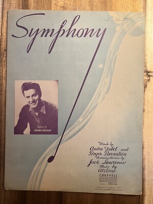 SYMPHONY featured by JOHNNY DESMOND WORD by ANDRE TABET & ROGER ...