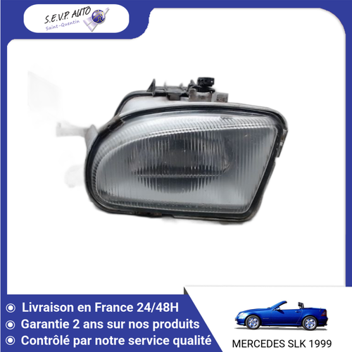 🇫🇷 PHARE ANTIBROUILLARD AVANT GAUCHE MERCEDES SLK ♻️ 1708200156 ...
