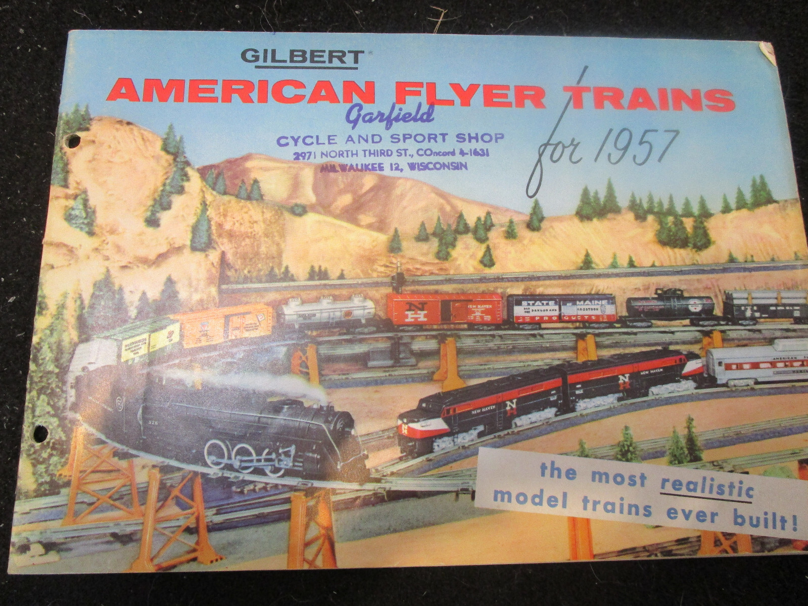 S Gauge American Flyer 1957 Trains Catalog (BSm17) | eBay