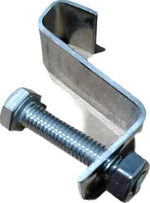 12 Pack L-Clips Clip Fixing Holding Fastener 12x L-Clip for FRP Walkway ...