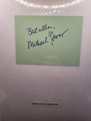 MICHAEL GROSS AUTOGRAPH SIGNED WITH ORIGINAL SASE | eBay