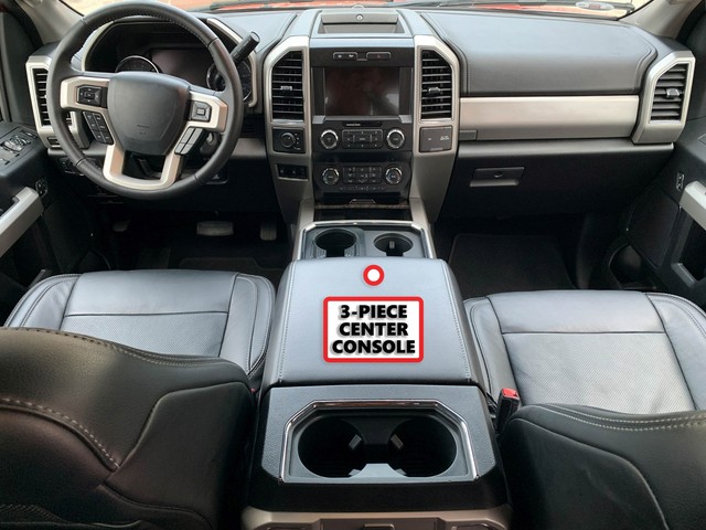 Fits Ford F250 SuperDuty 2017-19 Floor Center Console Organizers 3pc ...