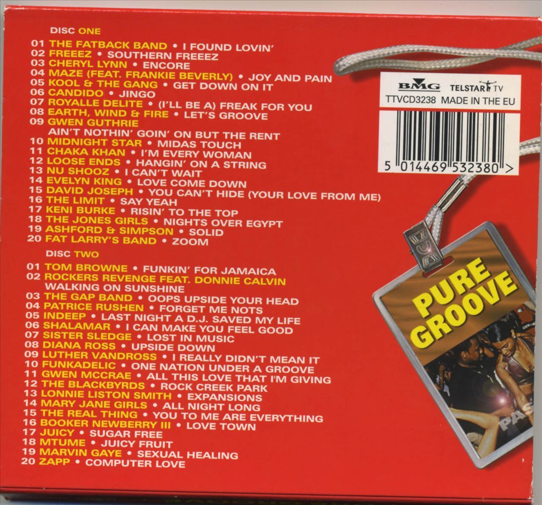 VARIOUS ARTISTS - PURE GROOVE: THE VERY BEST 80'S SOUL FUNK GROOVES NEW ...