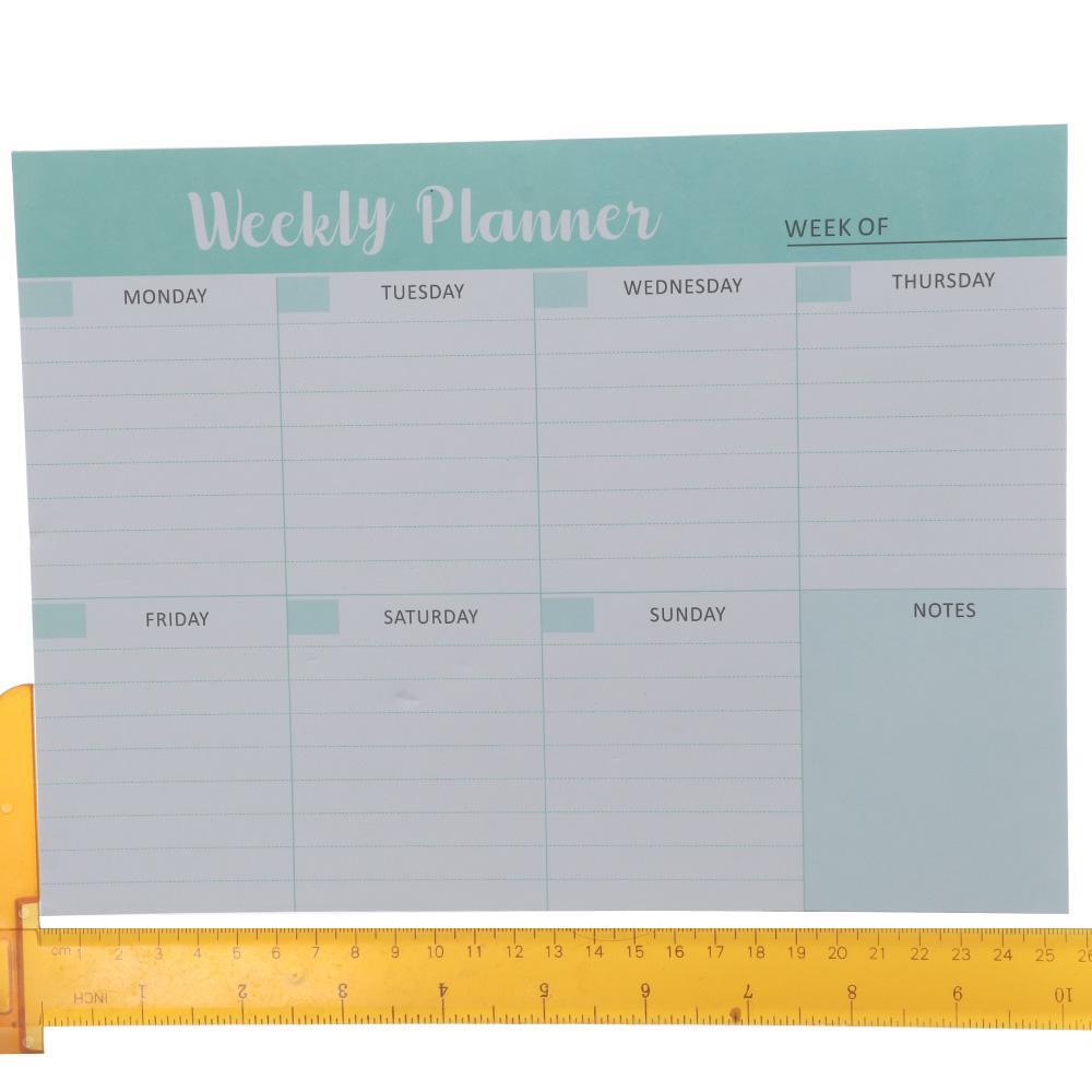 52 Sheets To Do List Pad Agenda Daily Planner Memo Pads Home Supplies ...