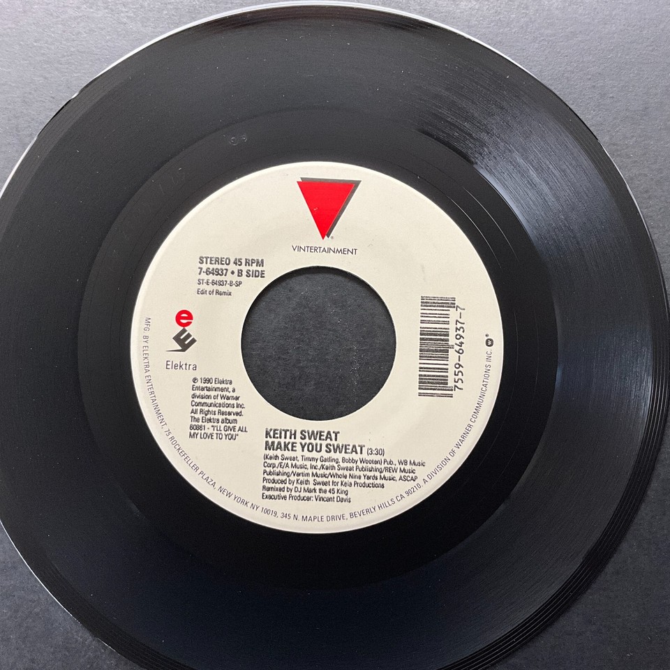 Keith Sweat, Merry Go Round / Make You Sweat, 7" 45rpm, Vinyl NM | eBay
