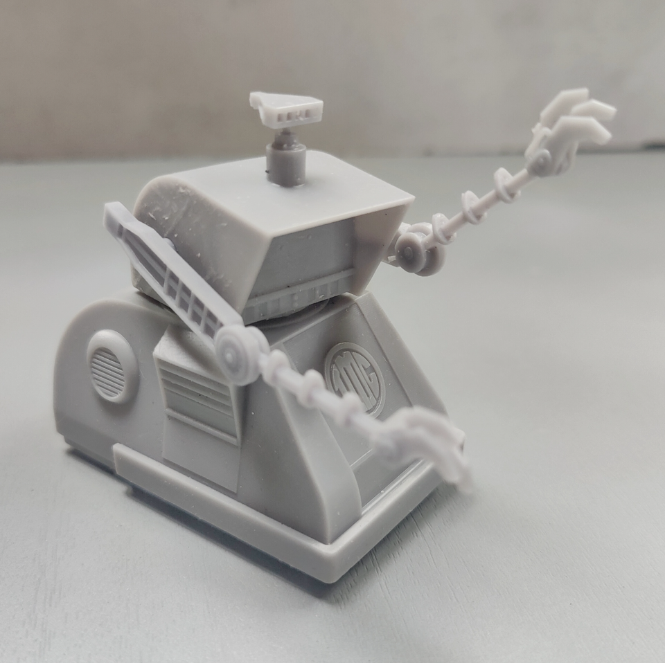 Doctor Who - IMC Servo Robot Figure model kit 1/12 , 1/21, 28mm scale ...