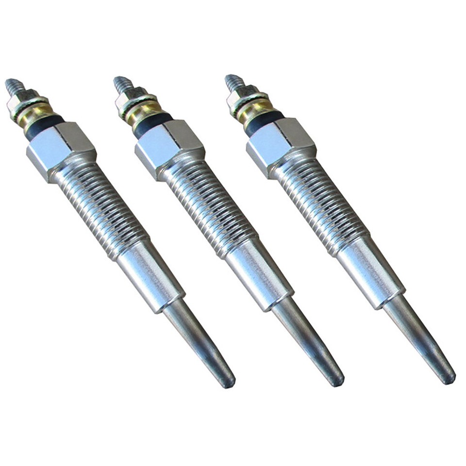 Lot of 3 Fits Ford Shibaura Diesel Compact Tractor Glow Plug 1710 1720 ...