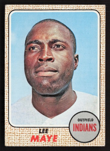 Lee Maye 1968 Topps #94 Cleveland Indians VG-EX b | eBay