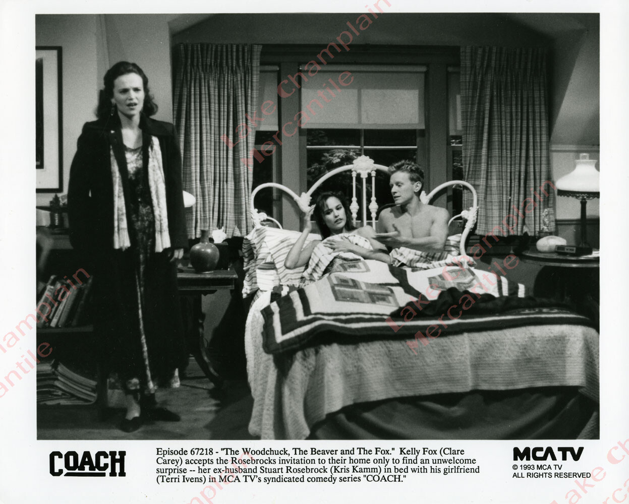 COACH ABC Press Photo #31 8X10 Clare Carey Kris Kamm Terri | eBay