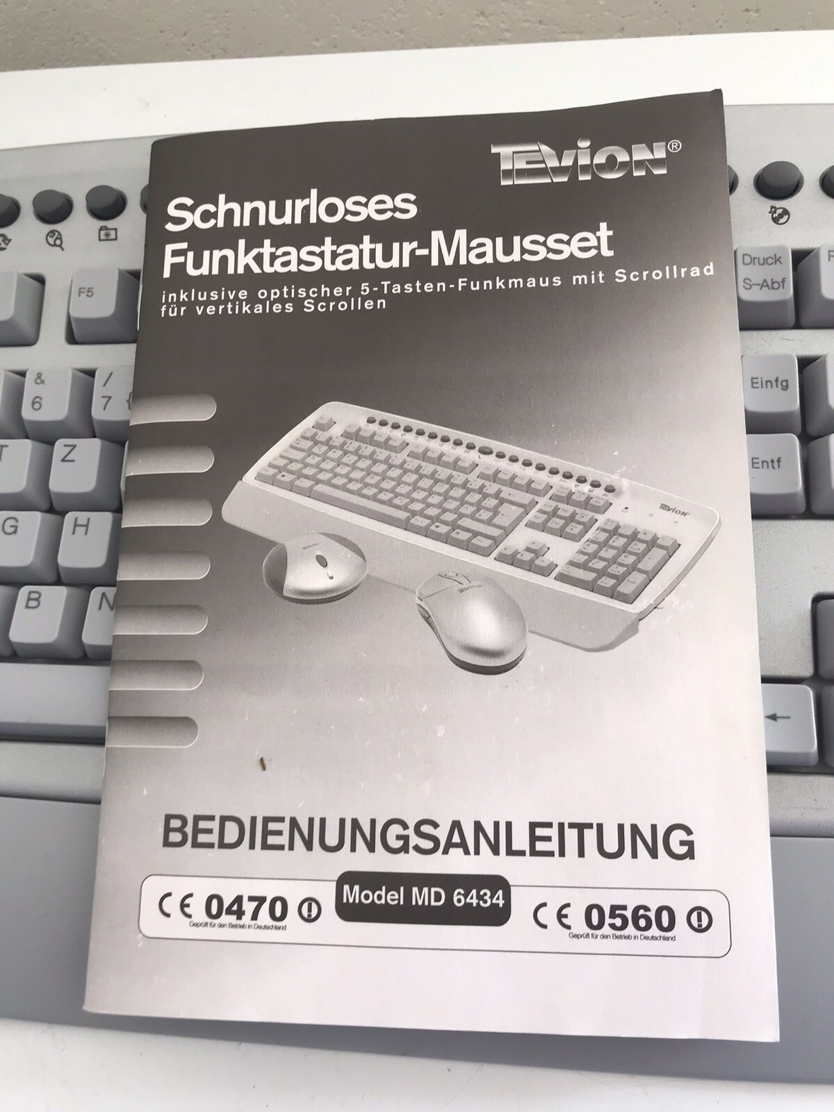 Multimedia Funktastatur (Deutsch) von Tevion (Nur Selbstabholer) | eBay.de