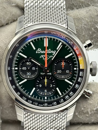 Breitling Top Time B01 Ford Mustang Stainless Steel AB01762A1L1A1 ...