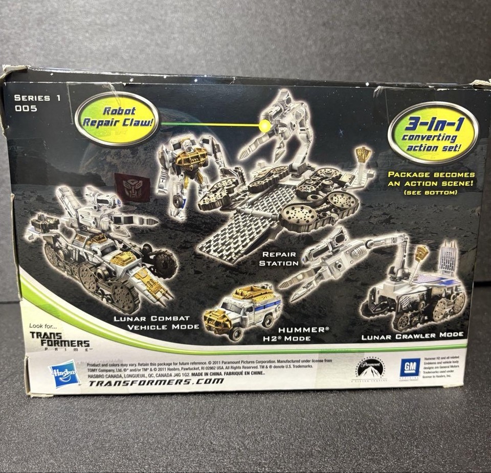 Transformers Dark Side of the Moon Ratchet with Luna Crawler, Used, No ...